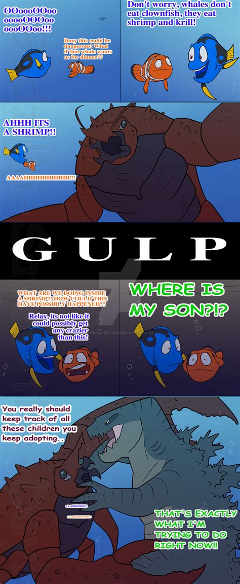 Godzilla Finding Nemo Patreon By Roflo Felorez On Deviantart