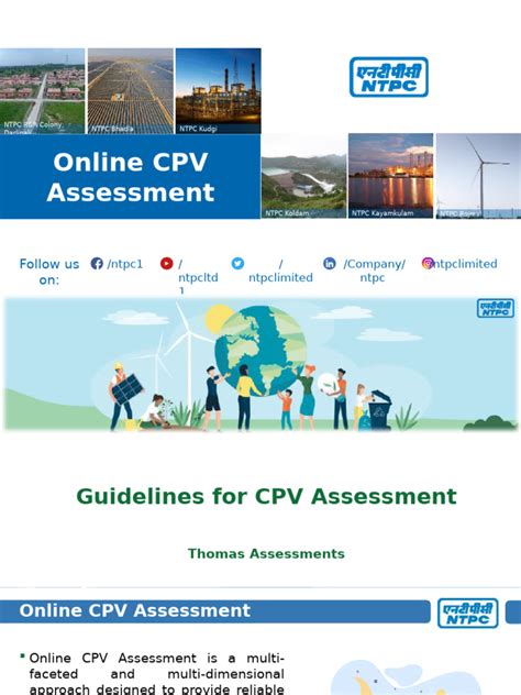 Ntpc Online Cpv Assessment Guide Pdf Questionnaire Simulation