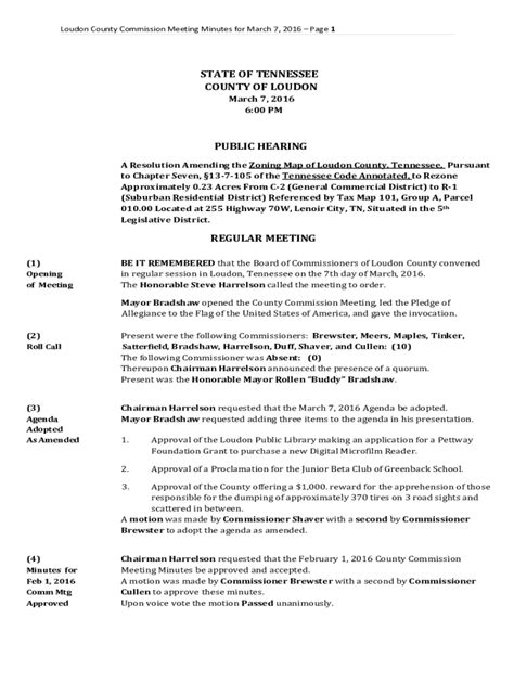 Fillable Online To Chapter Seven 13 7 105 Of The Tennessee Code