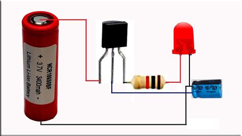 Led Flasher Circuit Using Transistors At Karen Evans Blog