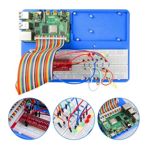 holder breadboard kit w 830 points for raspberry pi and arduino uno r3