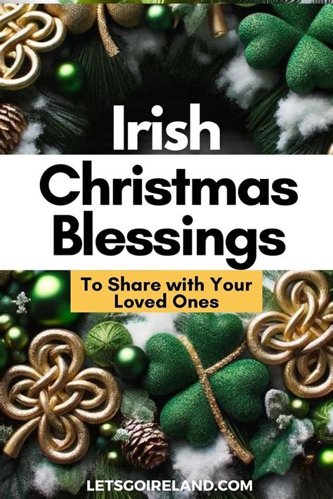 Irish Blessings For Christmas Seasons Greetings From Ireland Irlanda