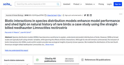 Biotic Interactions In Species Distribution Models Enhance Model Performance And Shed Light On