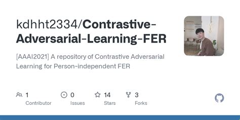 Github Kdhht2334 Contrastive Adversarial Learning Fer [aaai2021] A