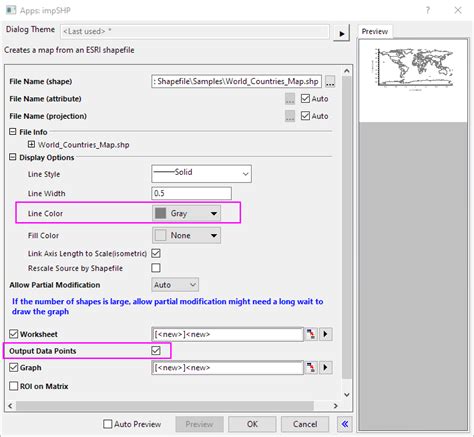 Help Online Apps Import Shapefile