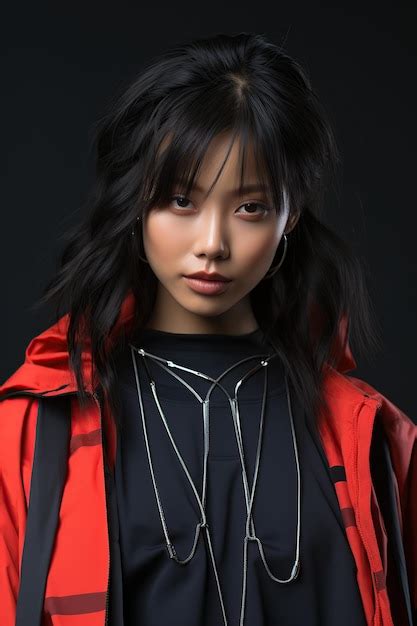 Premium Ai Image Asian Female Mix Model Ai Generated