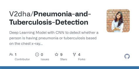 Github V2dha Pneumonia And Tuberculosis Detection Deep Learning Model With Cnn To Detect