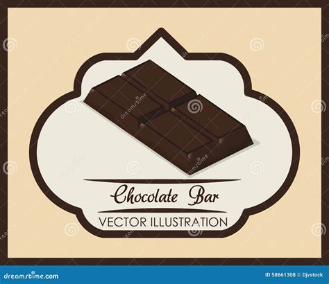 Chcolate Design Stock Vector Illustration Of Organic 58661308