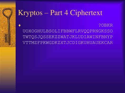 Ppt Kryptos And The Cyrillic Projector Powerpoint Presentation Id 3429805