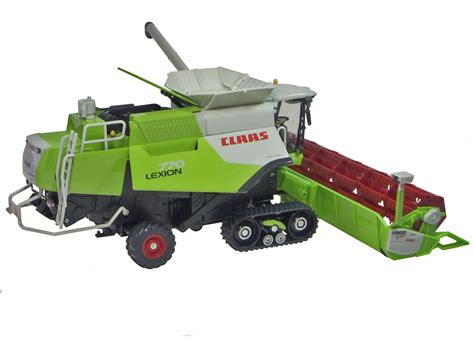 Claas Lexion 770 Header On Tracks With Comb Trailer Collector Models