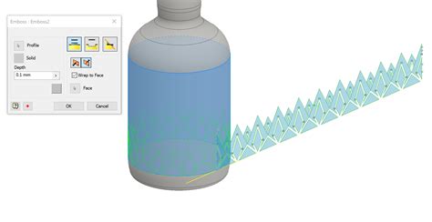 solved trouble embossing from shape autodesk community