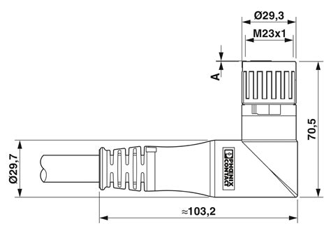 K 8e M23fk 10 0 H00 M23fk C5 Connector In Molded Plastic On Both