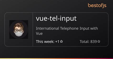 Best Of Js • Vue Tel Input