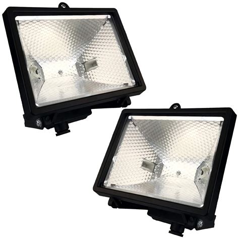 Outdoor Halogen Lights Modern Outdoor Rectangular Halogen Flood Light