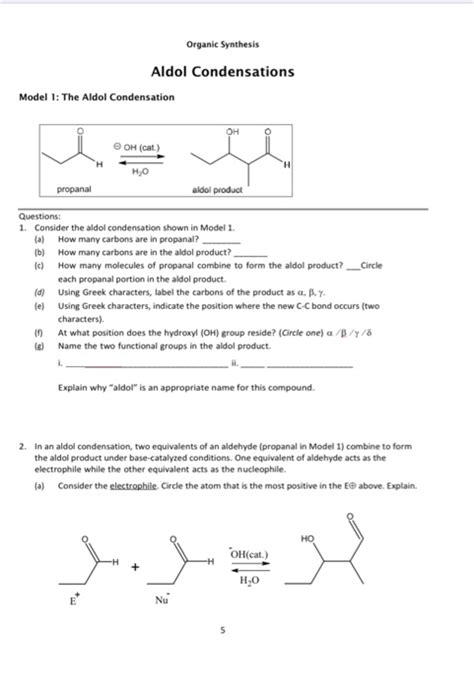Solved Organic Synthesis Organic Synthesis Model General Chegg Com