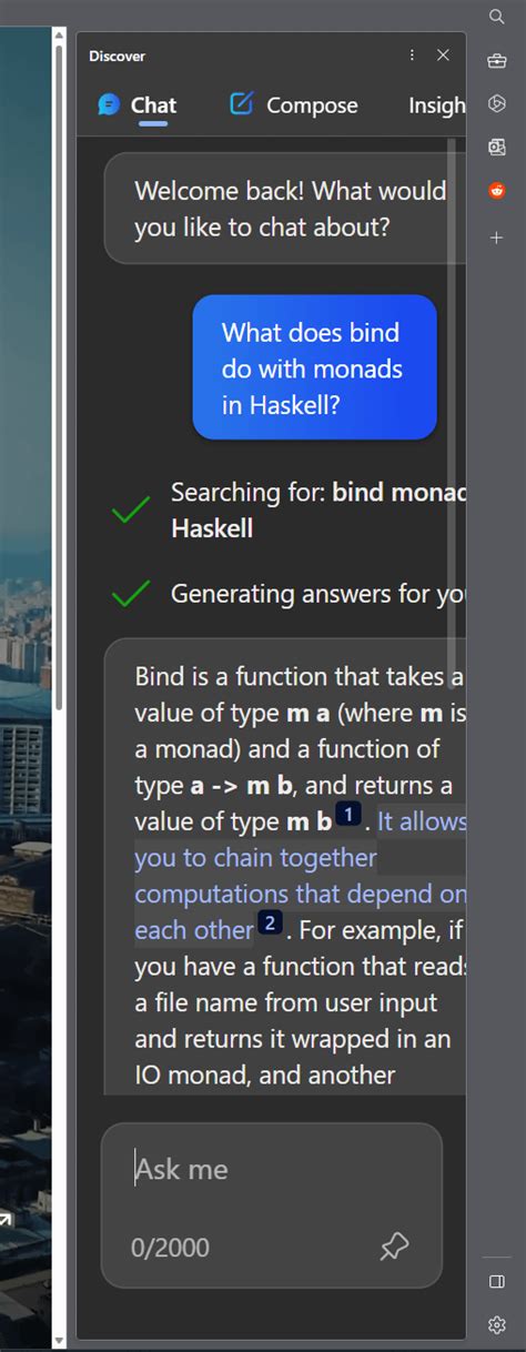 Resize Discover And Tools In The Edge Sidebar Rmicrosoftedge