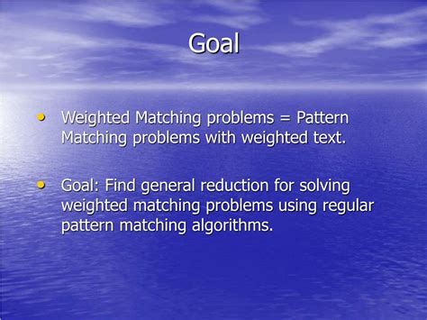Ppt Property Matching And Weighted Matching Powerpoint Presentation Free Download Id6335896