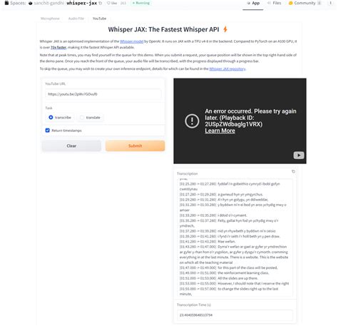 Model Providing Not An Accurate Transcription Mixing Some Other Language · Issue 23