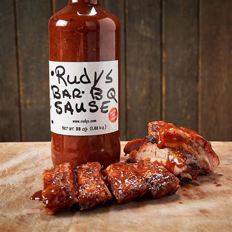 Rudys Texas Bar B Q Sauce Authentic Texas Flavor Shop Now Buy