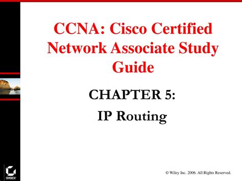 PPT CCNA Cisco Certified Network Associate Study Guide PowerPoint Presentation ID 4168012