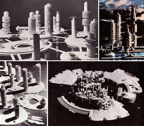 Metabolist Kiyonori Kikutakes Marine City 1968 Possibilities