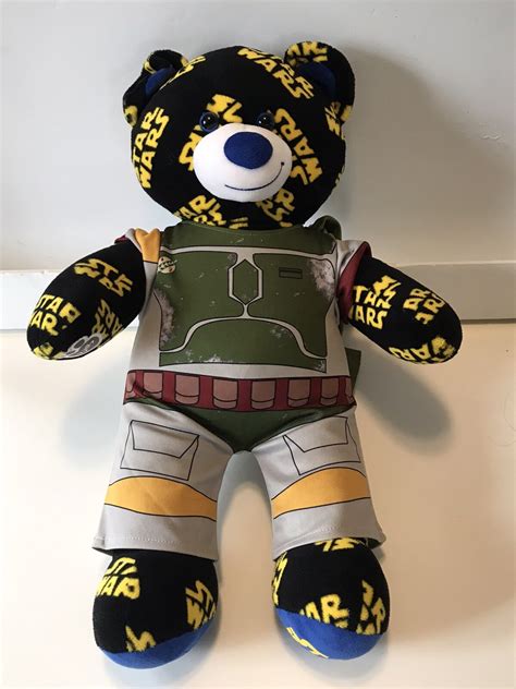 Build A Bear Disney Star Wars Boba Fett Costume Outfit No Helmet Ebay