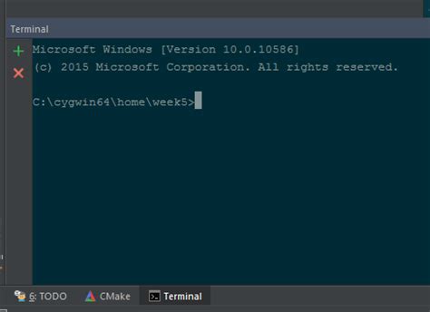Embed Cygwin Git Bash Terminal In CLion On Windows Stack Overflow