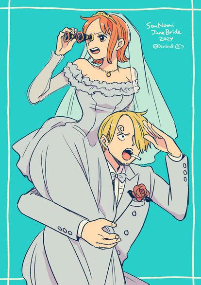 Nami And Sanji Wedding