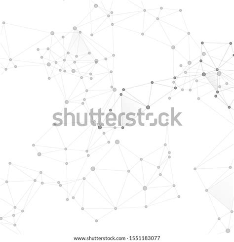 Geometric Plexus Structure Cybernetic Concept Network Stock Vector Royalty Free 1551183077