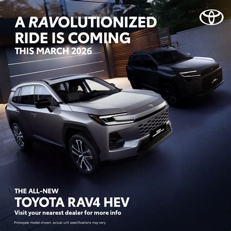 All New Toyota Rav4 Pricing Has Been Revealed Ahead Of Philippine