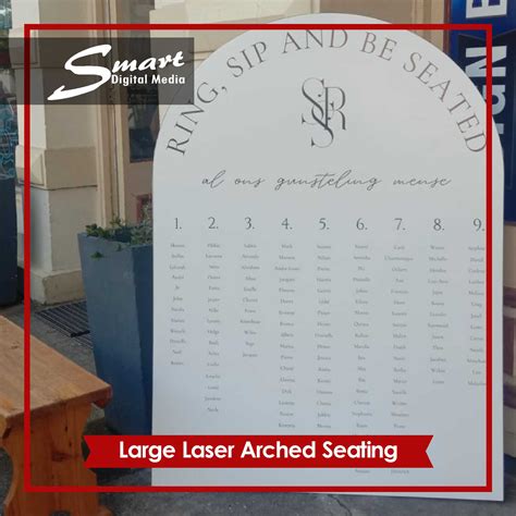 Laser Cutting Seating Arch For Weddings Smart Digital Media