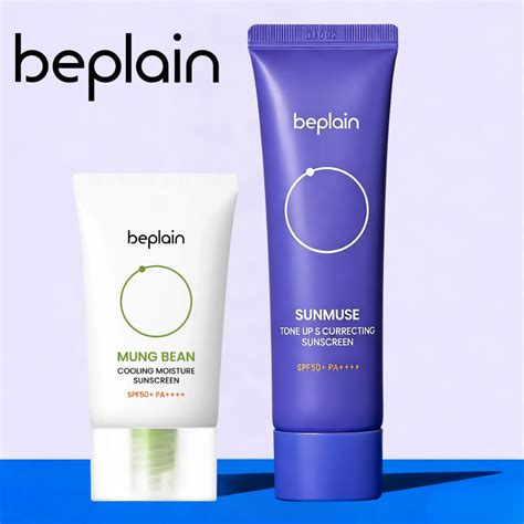 Jual Beplain Sunmuse Tone Up And Correcting Sunscreen Spf 50 Pa 50ml