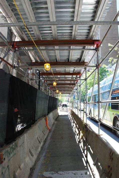 Superior Scaffold Services Under Armour Needed Sidewalk Overhead