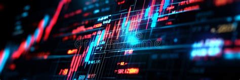 Aidriven Stock Market Analysis A Glimpse Into The Future The Image Depicts Data Visualization