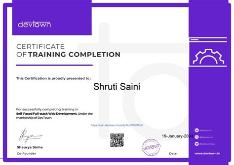 Shruti Saini On Linkedin Webdevelopment Certificationjourney