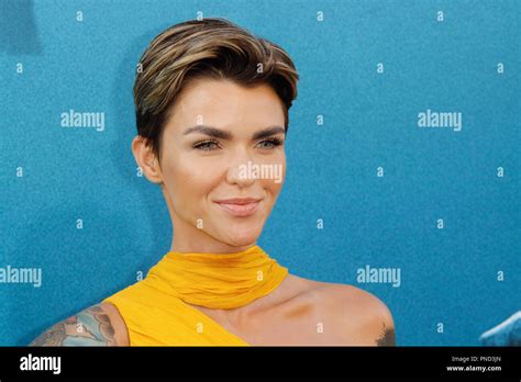 Ruby Rose At The Premiere Of Warner Bros The Meg Held At The TCL Chinese Theatre In Hollywood