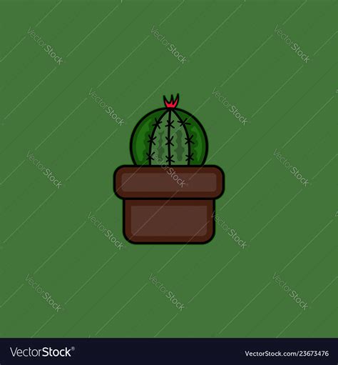 Cactus Royalty Free Vector Image Vectorstock