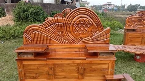 King Size Sagwan Wood Bed With Storage At ₹ 88300piece In Islampur
