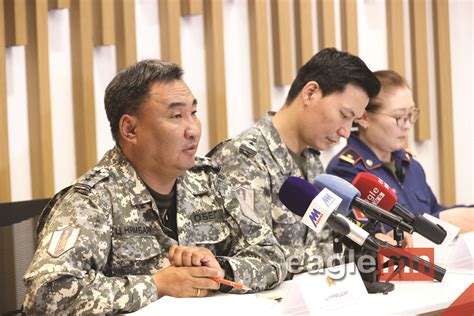 ОБЕГ аас ой хээрийн түймэр болон цаг үеийн асуудлаар мэдээлэл өгч байна