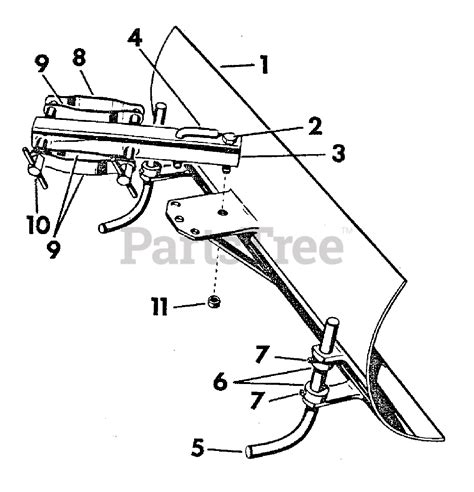 Simplicity L1 Simplicity Two Wheeled Tractor 2hp Snow Plow Group 3738i08 Parts Lookup With