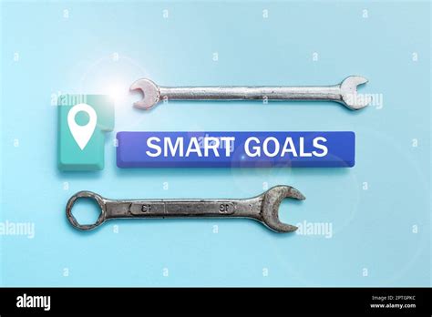 Text Showing Inspiration Smart Goals Business Overview Mnemonic Used