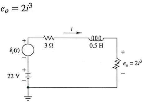 the nonlinear resistor in the circuit shown below