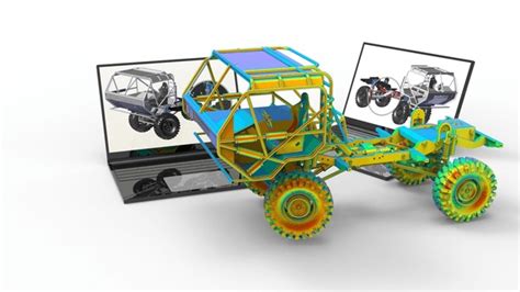 Automotive Fea Analysis Over 12 Royalty Free Licensable Stock