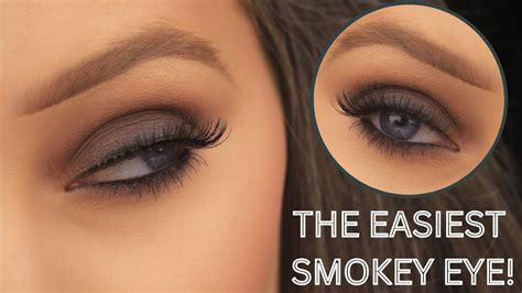 How To Create A Smokey Eye Easiest Way Beginners Makeup Eimear