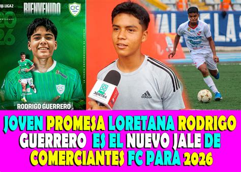 Iquitos 🔴🟠🟡la Joven Promesa Loretana Rodrigo Guerrero Es Nueva
