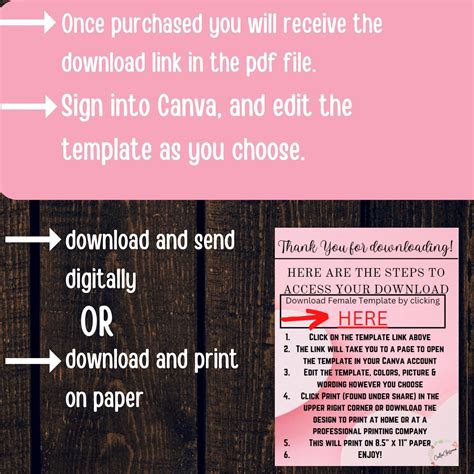 Editable Male Or Female Love Letter Printable Editable Or Digital Love Letter General Love