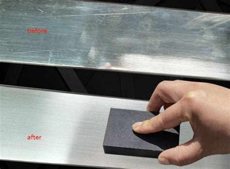 how to remove scratches from brushed stainless steel easiahome