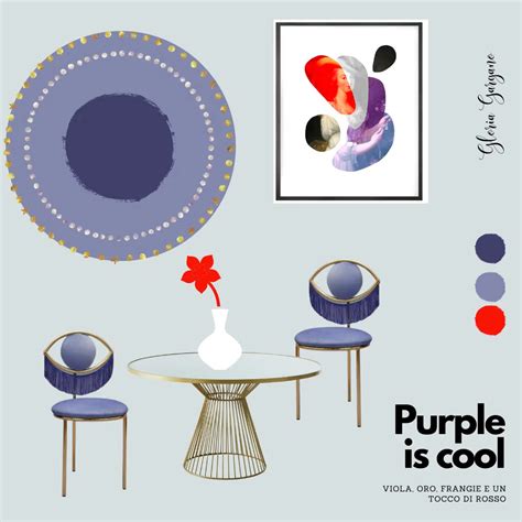 Puple Violet Is Cool Glamcasamagazine