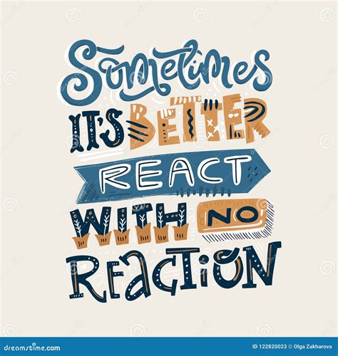 React With No Reaction Cartoon Vector 122820023