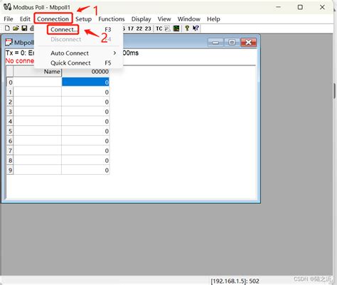 使用modbuspoll和modbusslave软件调试modbus Tcp通信modbus Slave Csdn博客